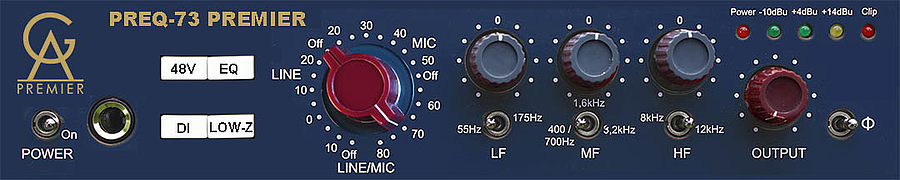 Audiowerk: Golden Age Audio PREMIER PREQ-73