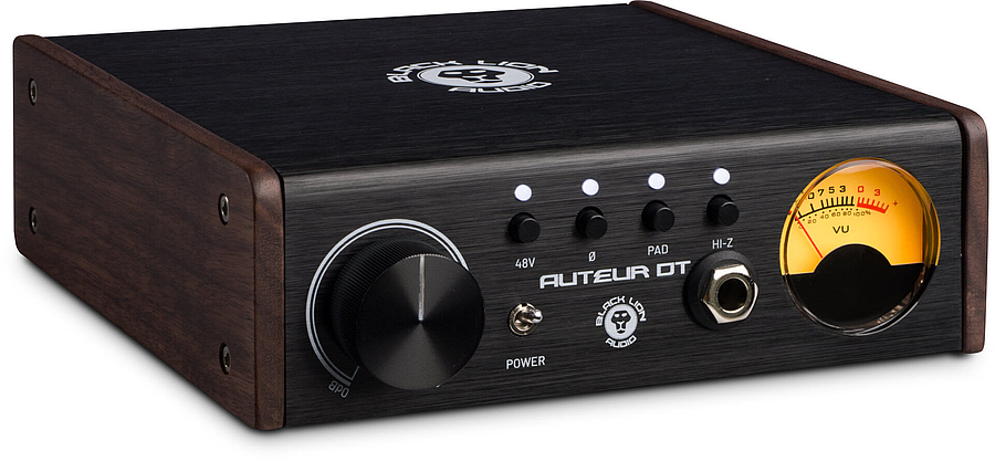 Audiowerk: Mikrofon-Preamp Auteur in der Desktop-Version