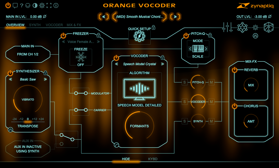 Audiowerk: Orange Vocoder IV