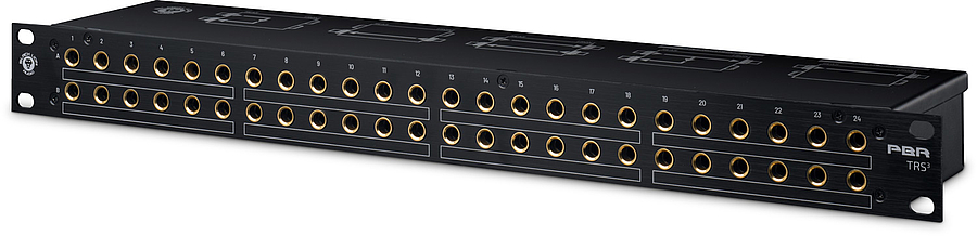Audiowerk: Black Lion Audio PBR TRS3 - vielseitige Patchbay mit außergewöhnlicher Audioqualität.