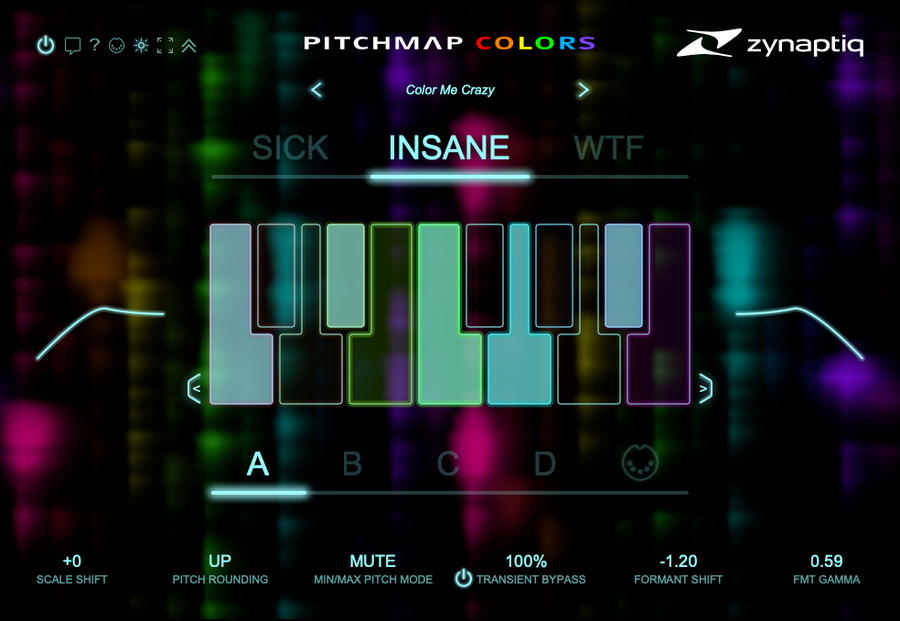 Audiowerk: PITCHMAP::COLORS