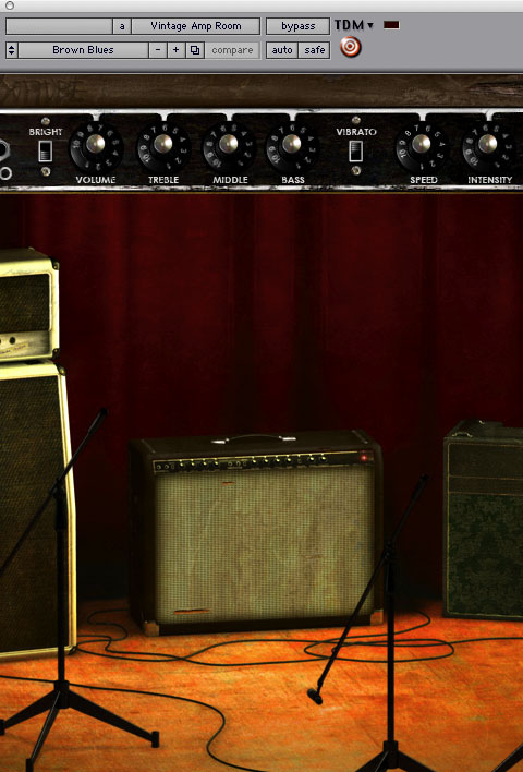 Audiowerk: Vintage Amp Room